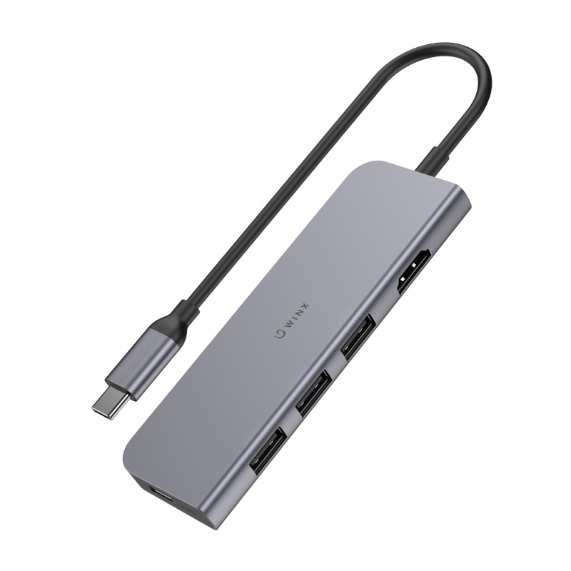 Winx Connect Max | 5-in-1 USB-C Dock | Nanodog.net